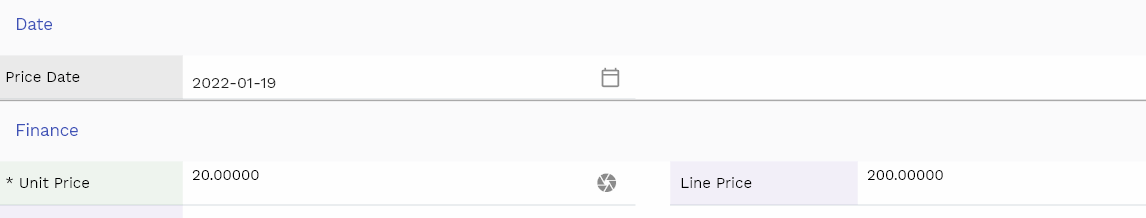 Request For Quotation | RikData OneApp