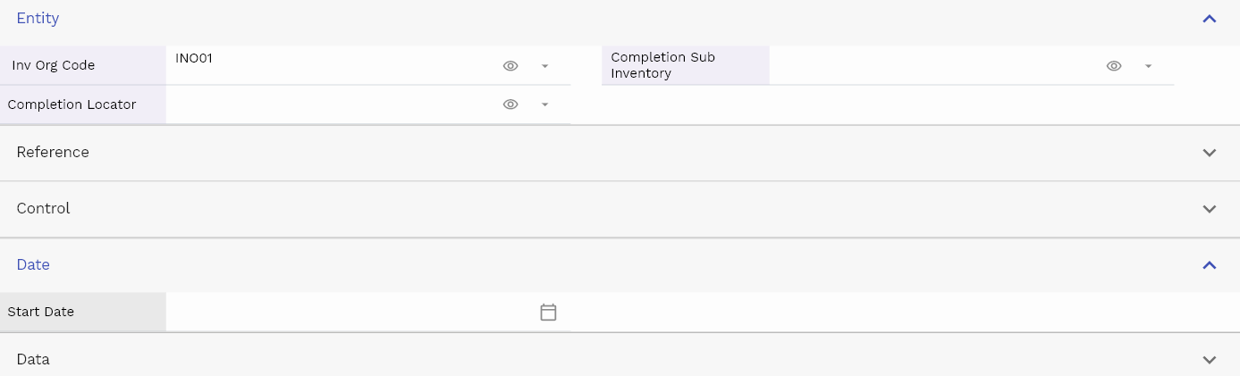 Work Definition | RikData OneApp