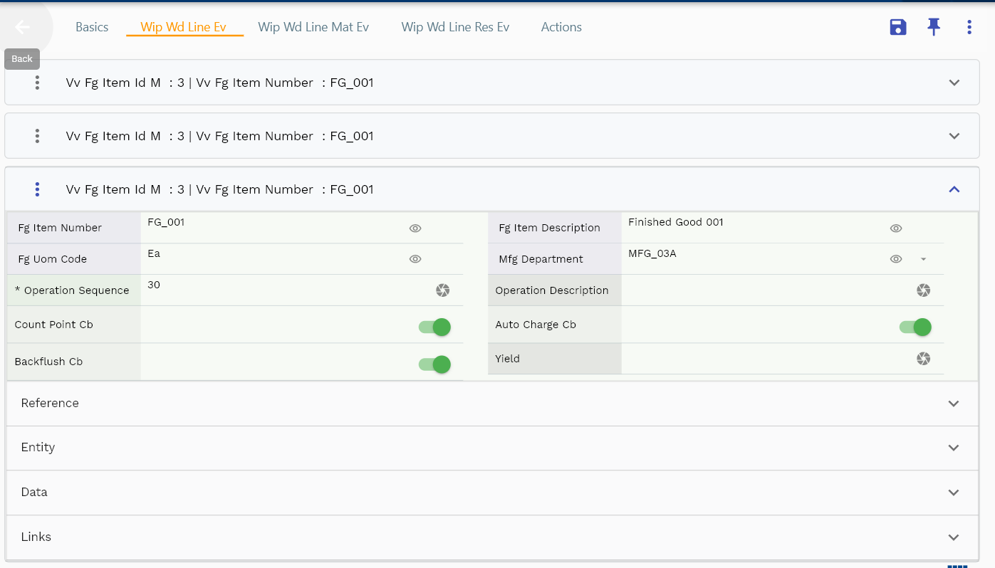 Work Definition | RikData OneApp